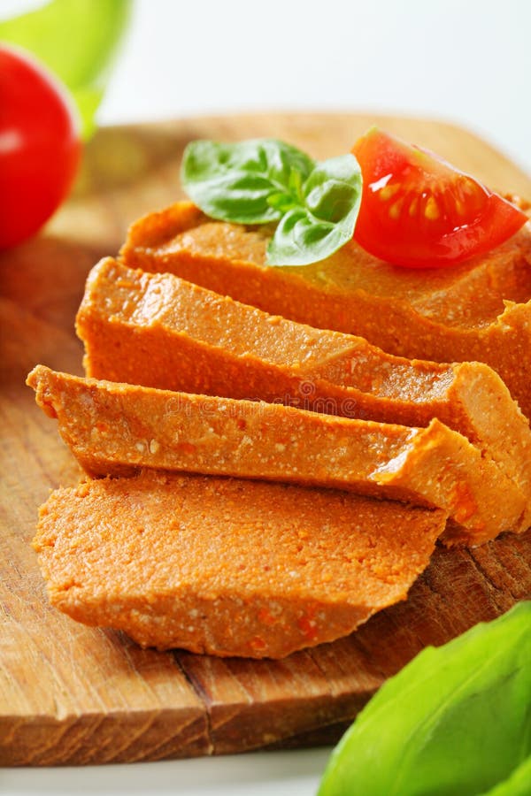 Roasted Vegetable Chickpea Pate Stock Image - Image of snack, chickpea ...