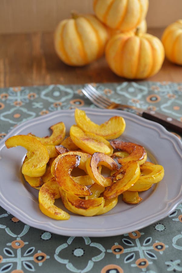 Roasted winter squash stock photo. Image of gray, slices - 47757250