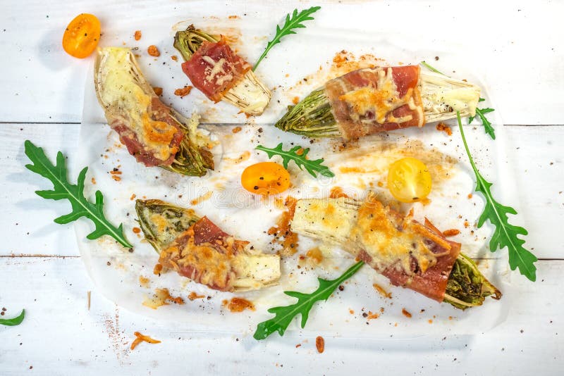 Roasted witlof stock photo. Image of chicory, nutrition - 95321014