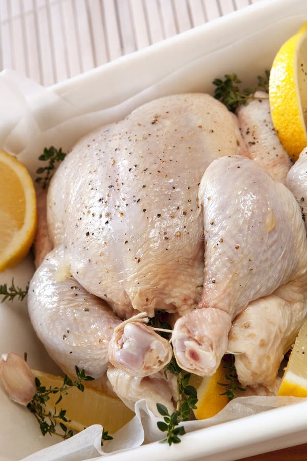 Roasting Chicken stock image. Image of roasting, chicken - 19136199