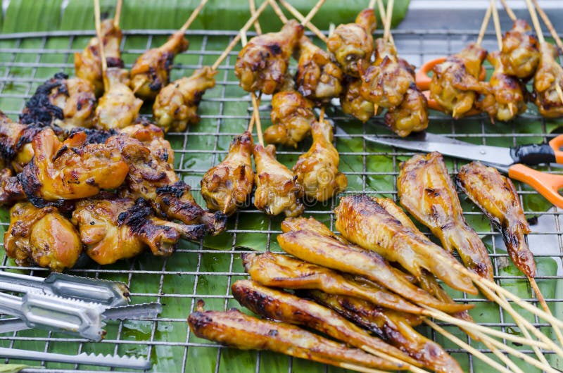 Chicken grill stock photo. Image of skin, marinated, roasted - 24056014