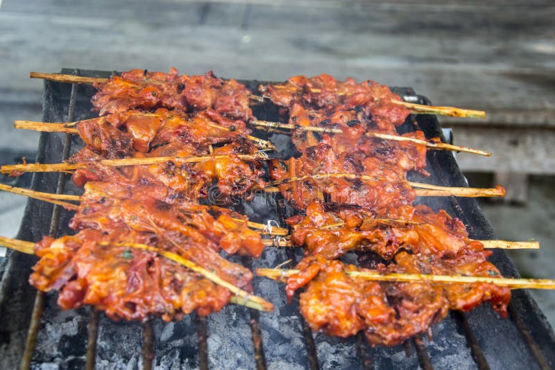 Roasting chicken stock photo. Image of toast, food, broiling - 65766506