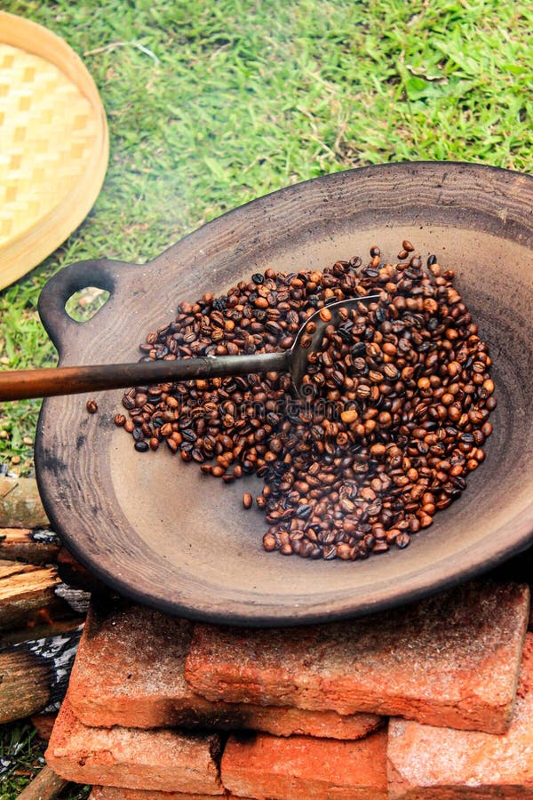Traditional Clay Pan Roasting Coffee Stock Photos - Free & Royalty-Free Stock Photos from Dreamstime
