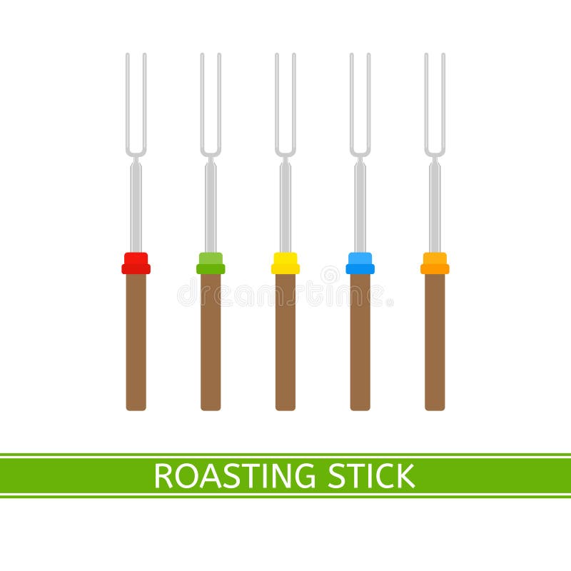Roasting Sticks Stock Illustrations – 662 Roasting Sticks Stock ...