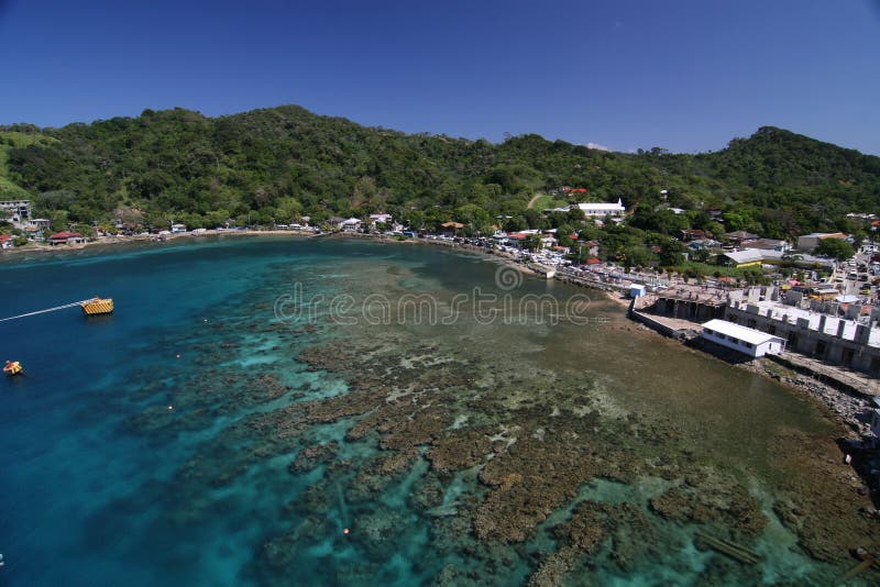Roatan island, Honduras stock image. Image of holidays - 23403027