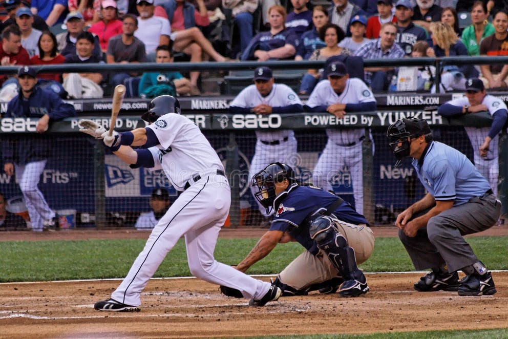 Rob Johnson Mariners editorial image. Image of stadium - 10842945