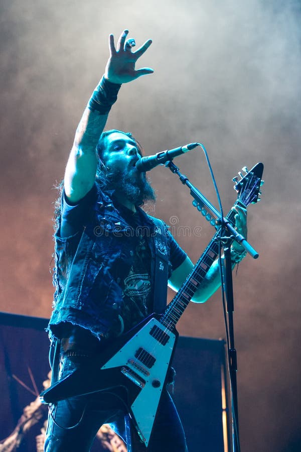 Robb Flynn - Machine Head editorial stock image. Image of stage - 25638604
