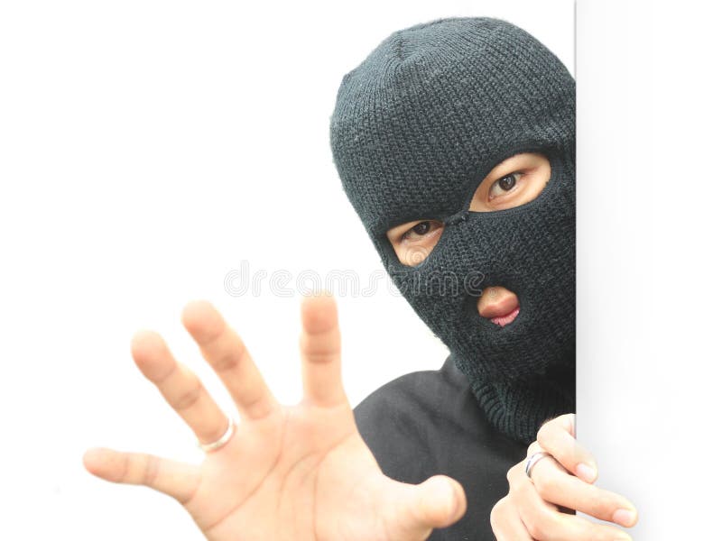 Robber stock image. Image of bandit, security, danger - 19521097