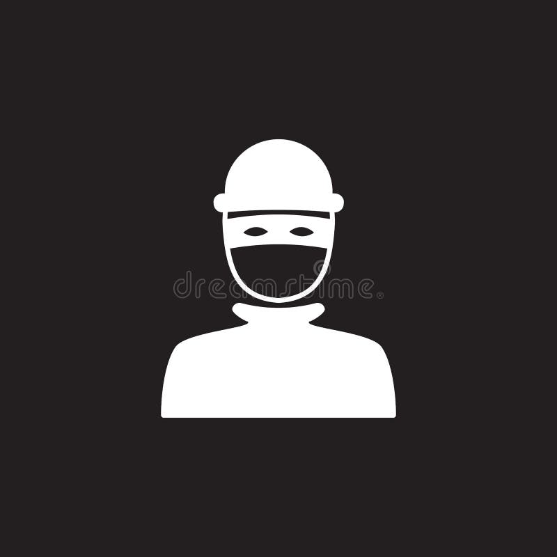 Robber Icon. Simple Element Illustration. Robber Symbol Design Template ...