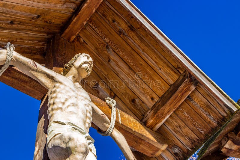 Mount Calvary stock image. Image of crucifixion, mountain - 67338825
