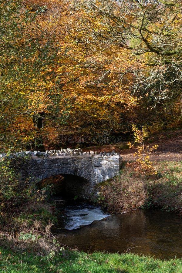 Robbers Bridge in Exmoor National Park Stock Image - Image of landmark ...