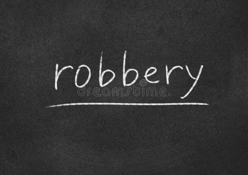 Robbery stock image. Image of abstract, robbery, education - 165263293