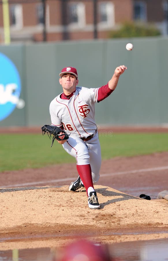 Robby Scott (pitcher) Warms in the Bullpen Editorial Photography ...