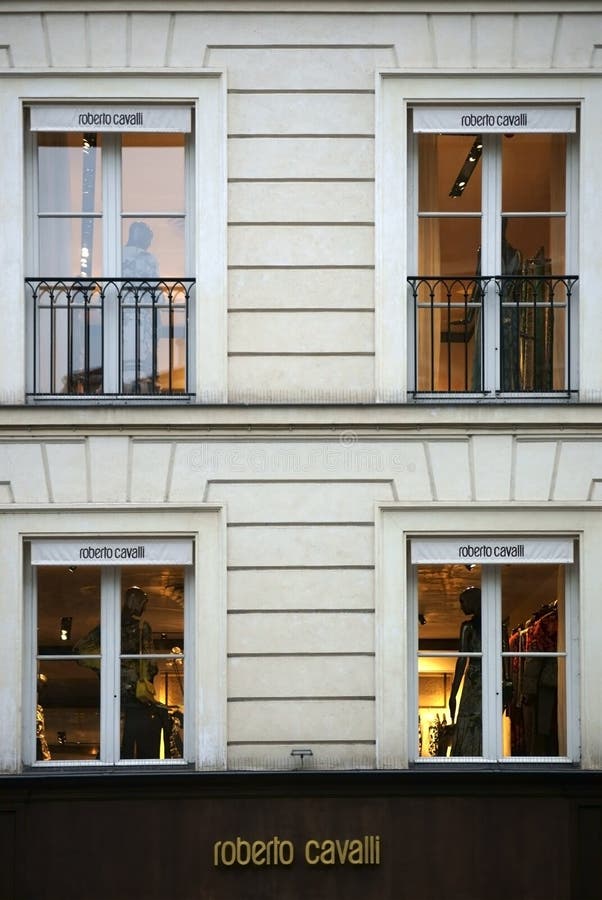 Robert Cavalli Store editorial stock image. Image of store - 36684764
