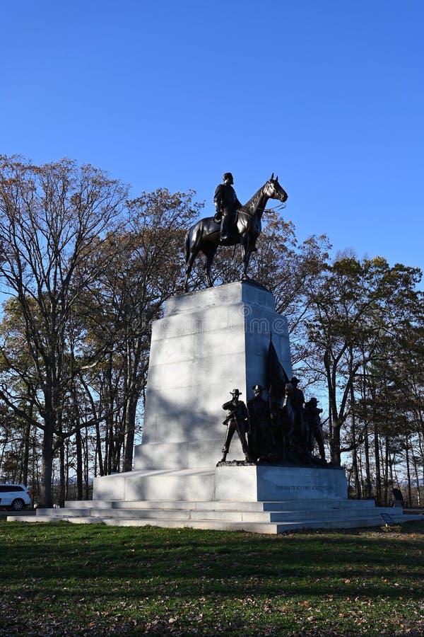 Robert E Lee Gettysburg Monument Stock Photo - Image of confederate ...