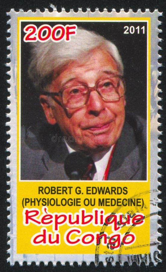 Robert Edwards imagen editorial. Imagen de investigador - 96887420