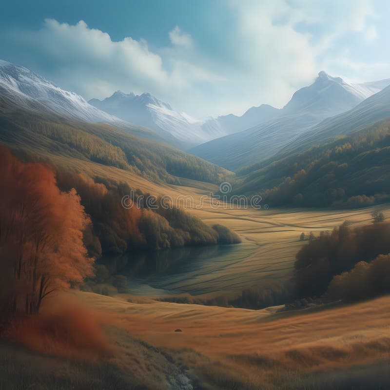 A Robert Frost Poem Transformed into a Landscape Image - Generated by ...