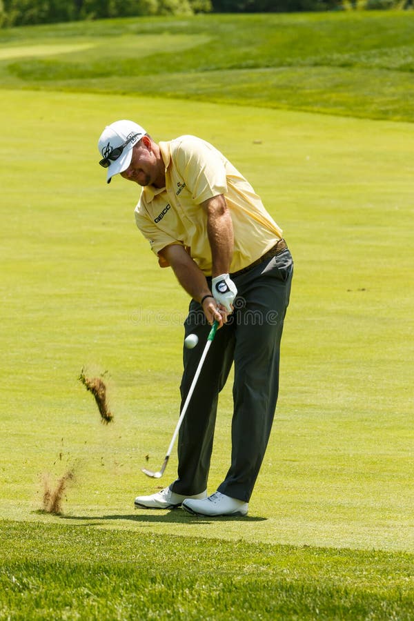 Robert Garrigus at the Memorial Tournament Editorial Photo - Image of ...
