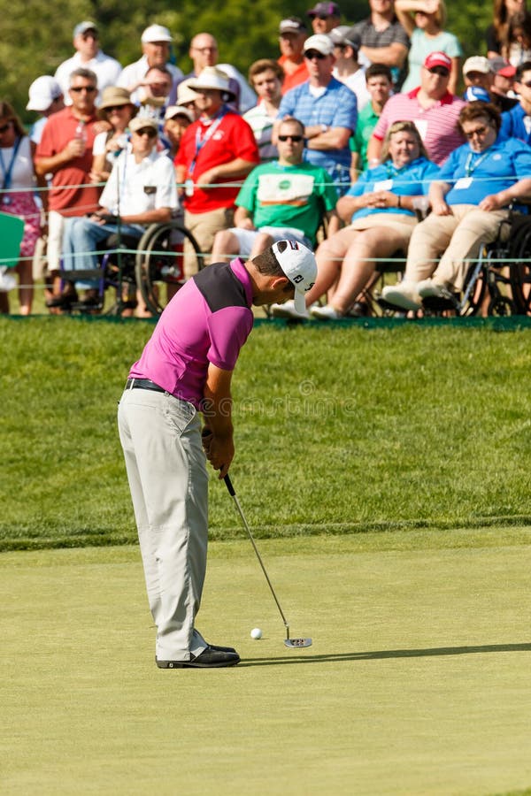 Robert Streb at the Memorial Tournament Editorial Image - Image of ...