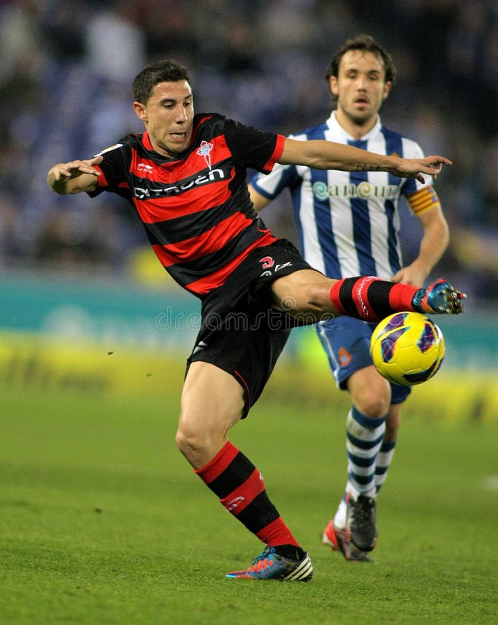 Roberto Lago du Celta Vigo photographie éditorial. Image du football ...