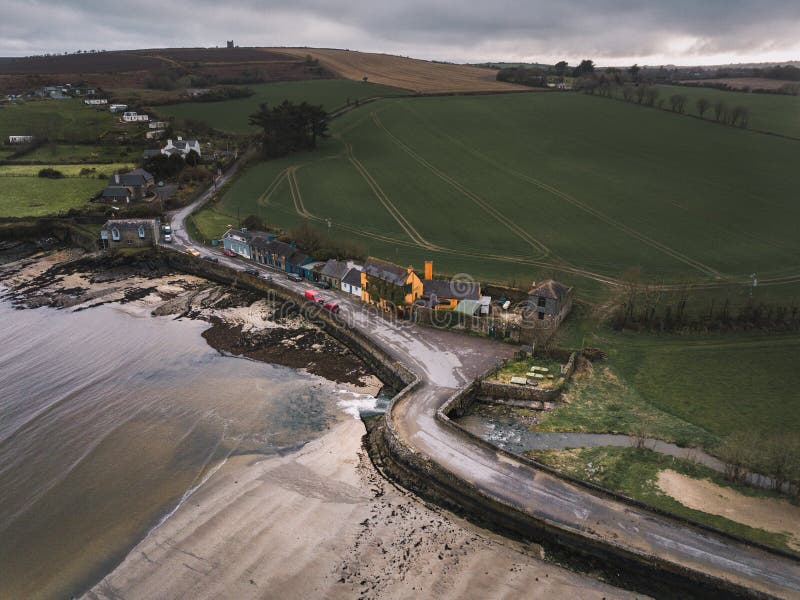 Roberts Cove from Above stock photo. Image of dark, cork - 117500314