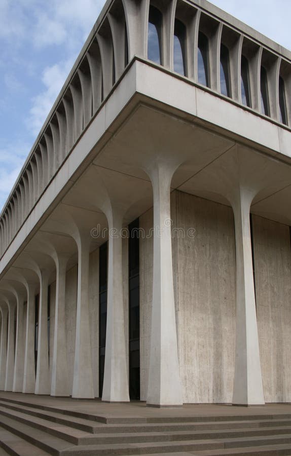 Robertson Hall editorial image. Image of monumental, lines - 4530425