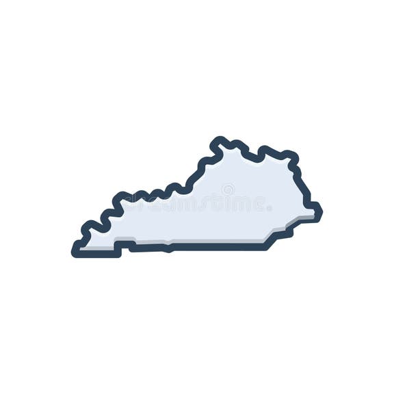 Color Illustration Icon for Robertson, Border and Map Stock Vector ...