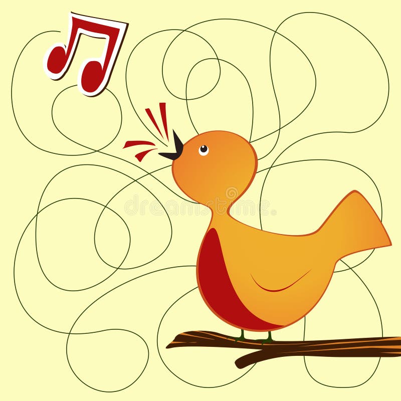 Robin Sings Stock Illustrations – 23 Robin Sings Stock Illustrations ...