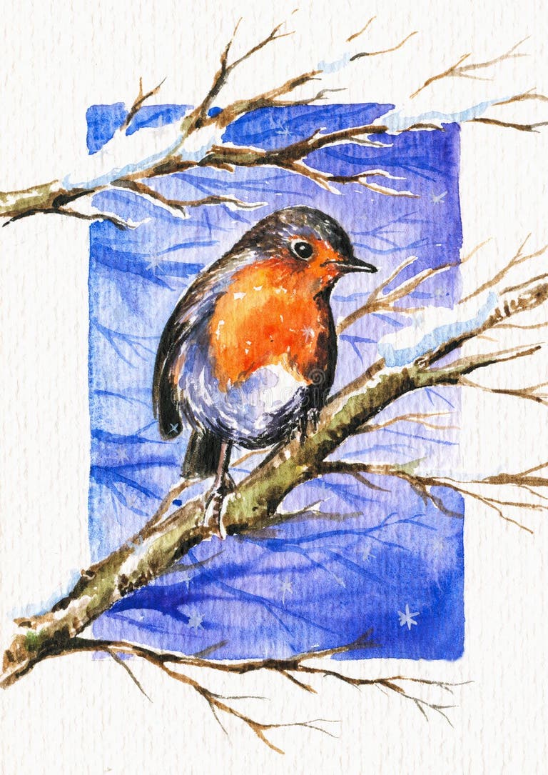Robins Illustration Stock Illustrations – 428 Robins Illustration Stock ...