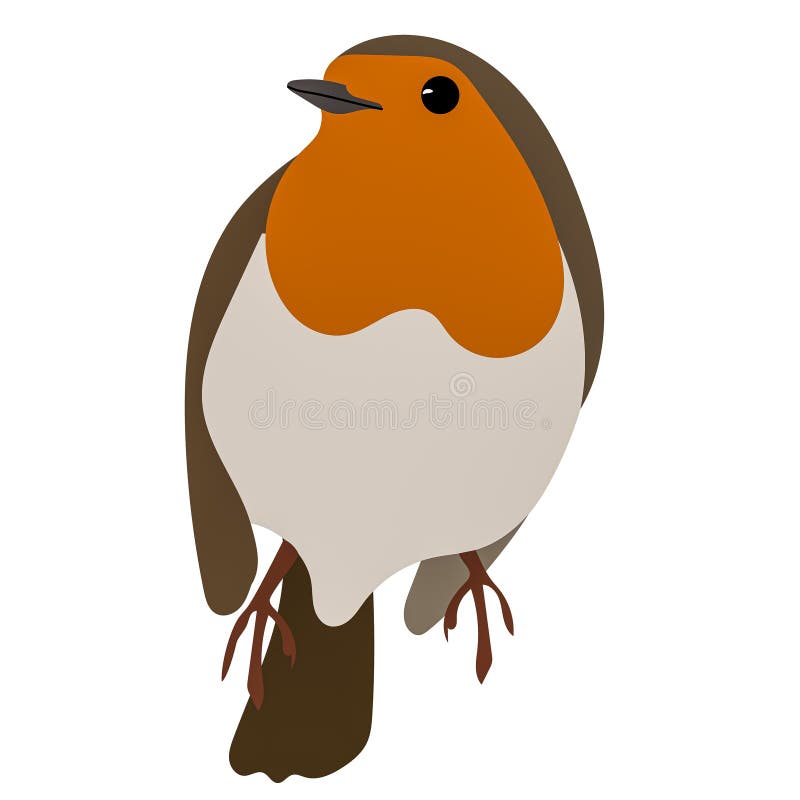 Robin graphic icon stock illustration. Illustration of bird - 181079141