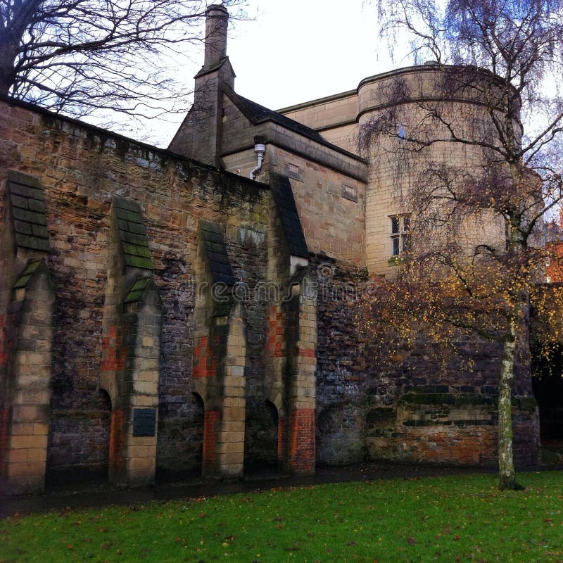 Robin Hood Castle imagem de stock. Imagem de monumento - 48145103