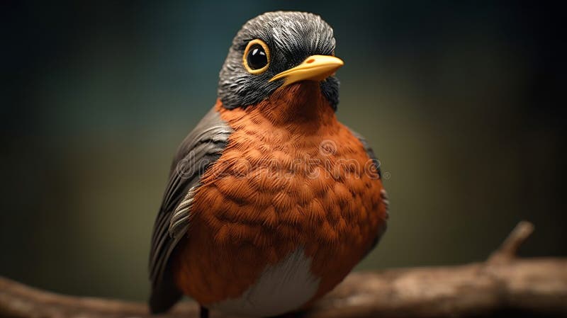The Robin: a Hyper-realistic 3d Print Inspired by Bill Gekas Stock ...