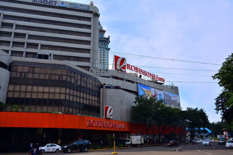 Robinsons Fuente Mall Facade in Cebu, Philippines Editorial Photography ...