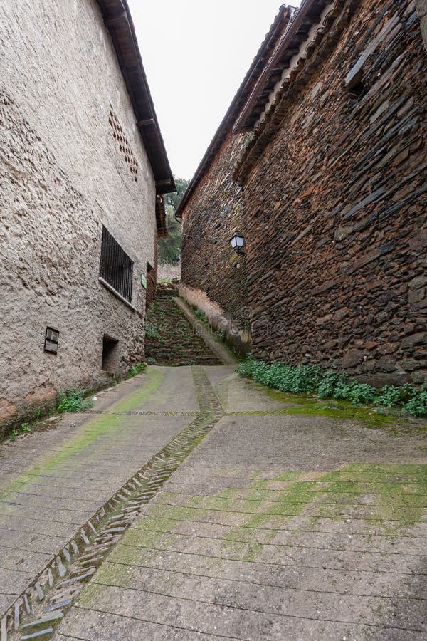 A Typical Sloping Street Example of the Typical Architecture of the ...