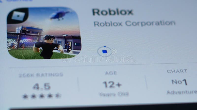 The Roblox Game Application is Installed and Downloaded To Mobile ...