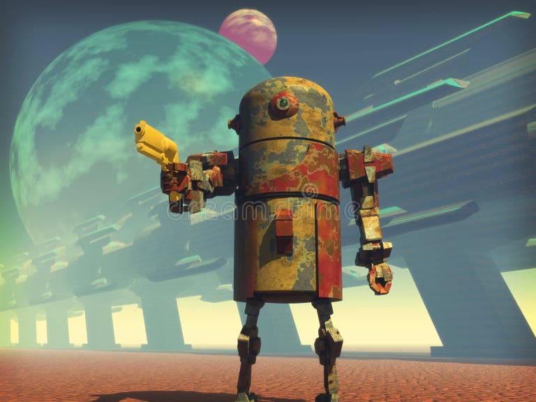 Rust Robot Stock Illustrations – 2,891 Rust Robot Stock Illustrations ...