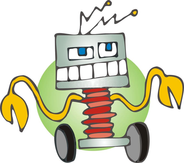 Mad Robot Stock Illustrations – 649 Mad Robot Stock Illustrations ...