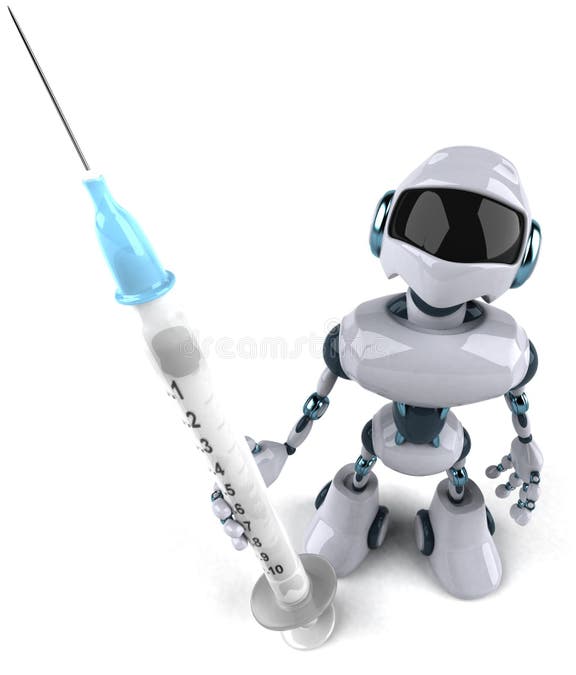 Syringe Robot Stock Illustrations – 362 Syringe Robot Stock ...