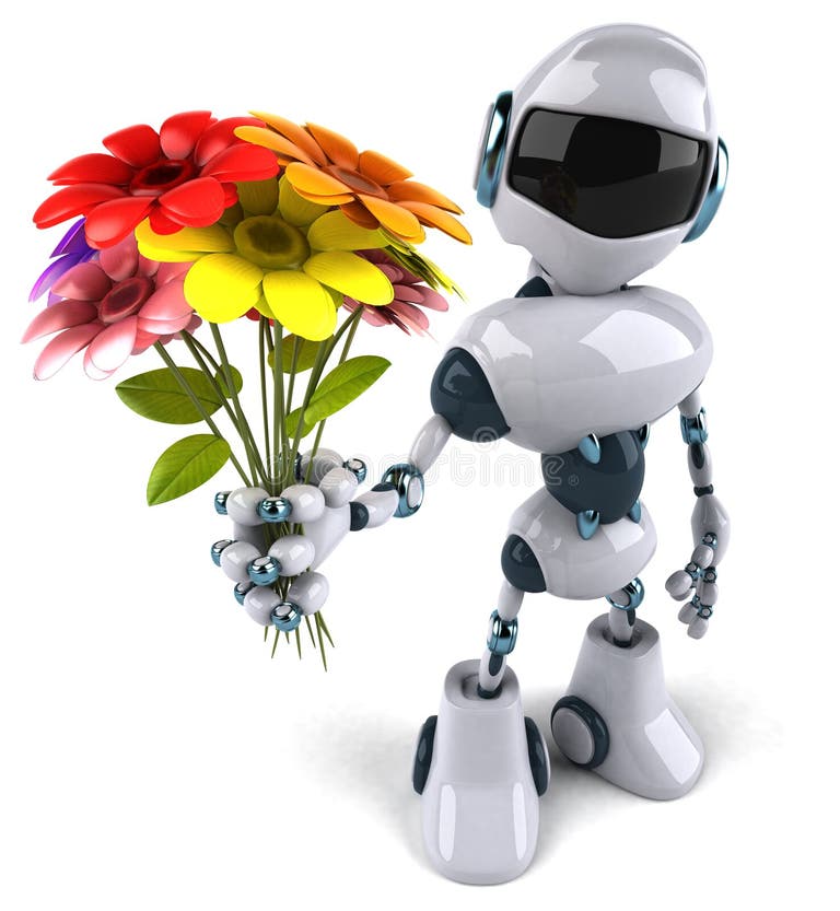 Robotic Flowers Stock Illustrations – 1,774 Robotic Flowers Stock ...