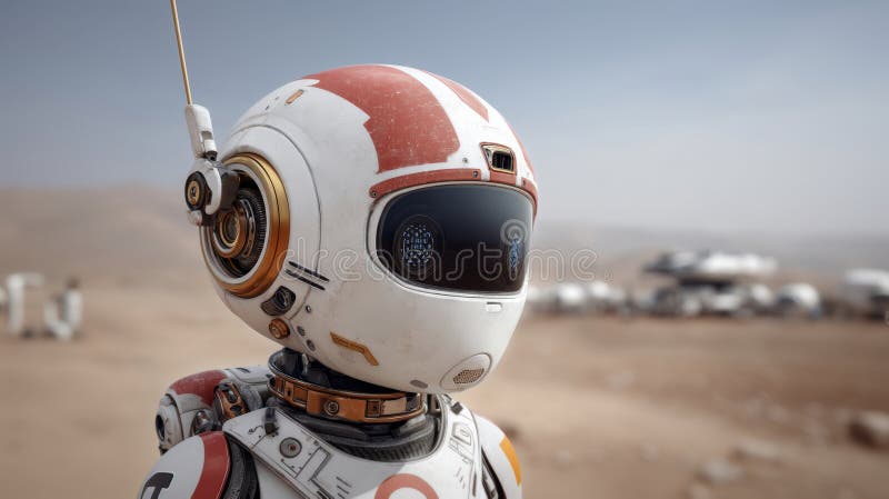 Robot Explorer on a Distant Planet Conducting Search for Discoveries ...
