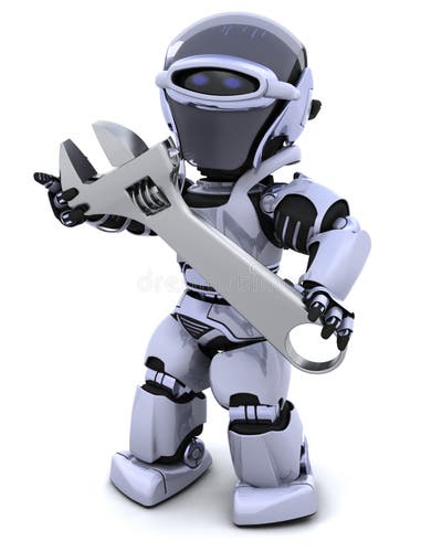 Robot Fix Stock Illustrations – 1,414 Robot Fix Stock Illustrations ...