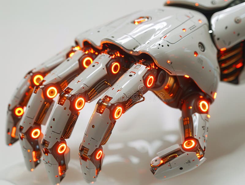 Robot Ai Hand Future Background Technology Artificial Arm Humanoid ...