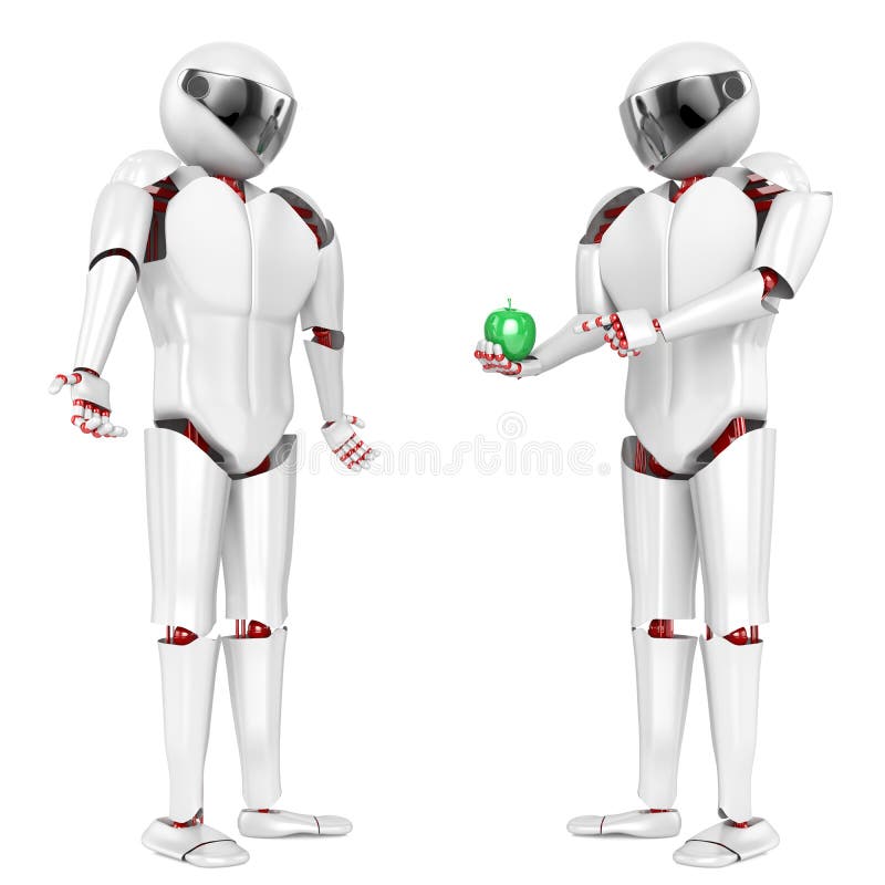 Robot Apple Stock Illustrations – 629 Robot Apple Stock Illustrations ...