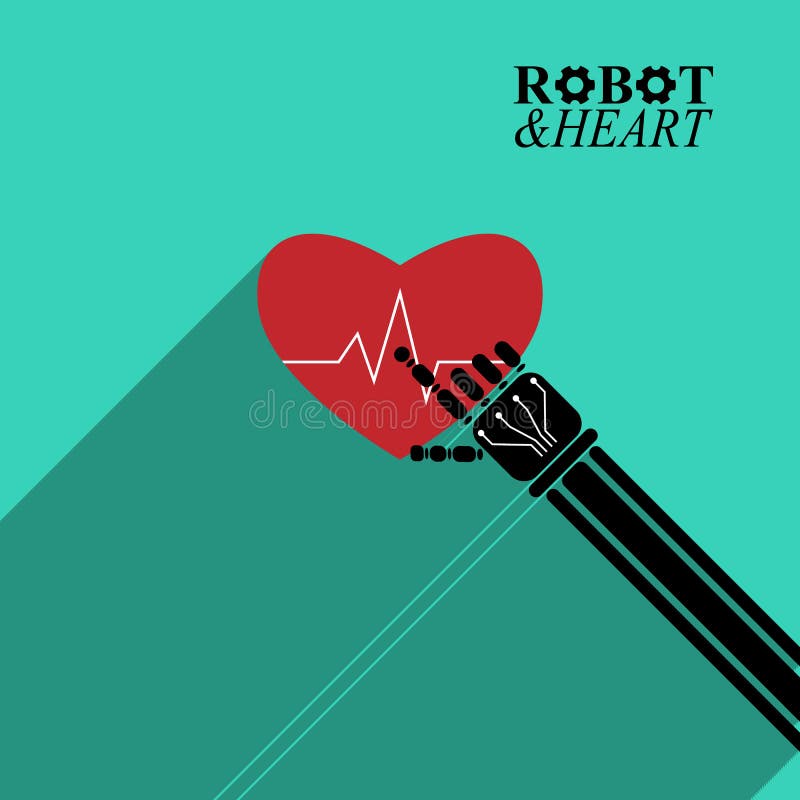 Robot Heartbeat Stock Illustrations – 216 Robot Heartbeat Stock ...
