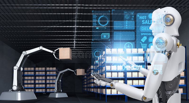 Robot Arm Object for Manufacturing Industry Technology Product Export ...