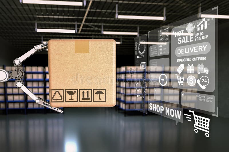 Robot Arm Object for Manufacturing Industry Technology Product Export ...