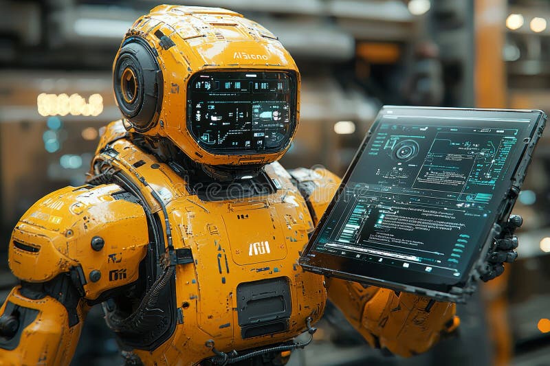 Robot Arm Operations in a Factory Operated by IOT Software, Based on a ...