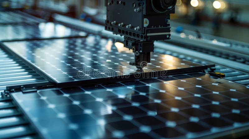 A Robot Arm Precisely Places Tiny Solar Cells Onto a Larger Panel ...