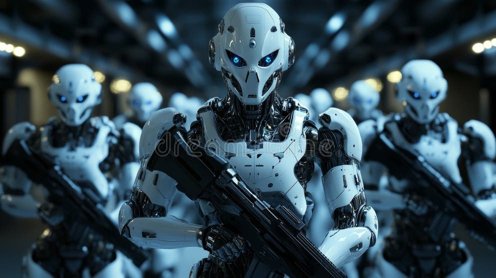 Robot Army Formation during Tactical Training Exercise in a High-tech ...