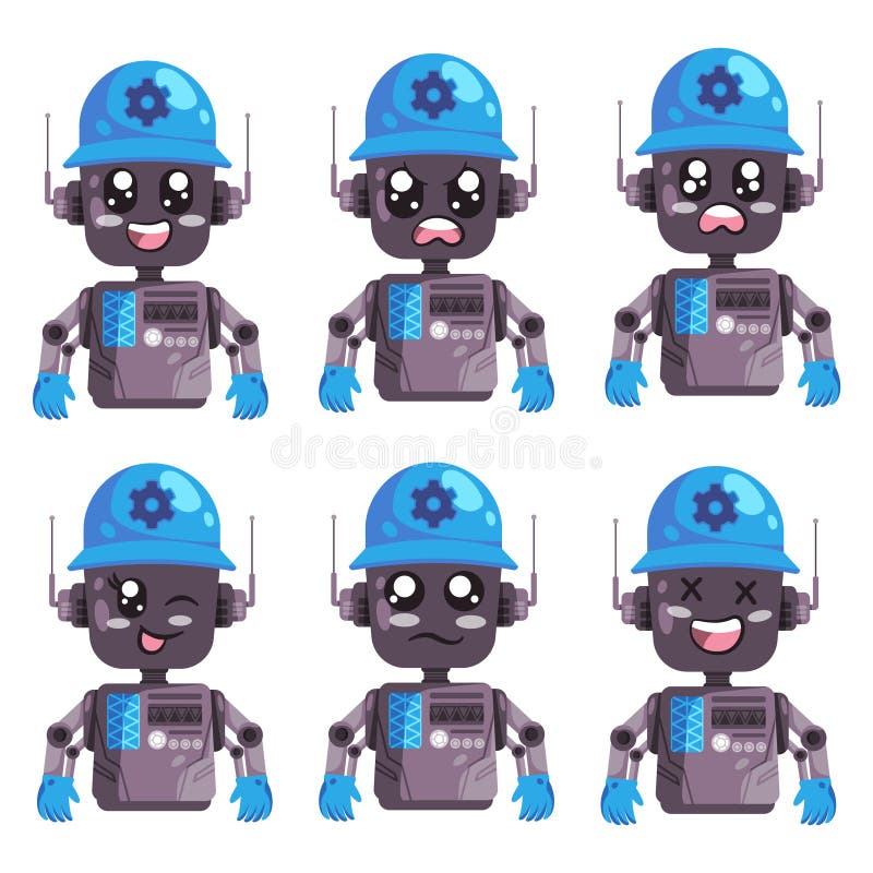 Robot Artificial Intelligence Future Technology Modern Wear Hat with ...